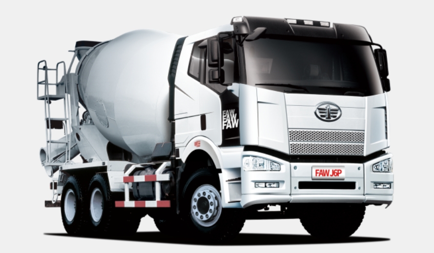 FAW J6P CONCRETE MIXER TRUCK 6x4,SPECIAL TRUCK